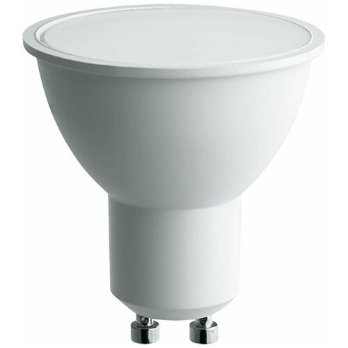 Лампочка светодиодная рефлекторная GU10/MR16 7Вт 560Лм белый теплый 2700К, 55145