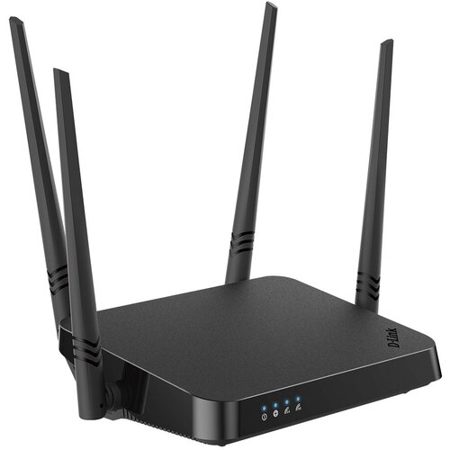 Wi-Fi роутер D-Link DIR-822/RU, черный