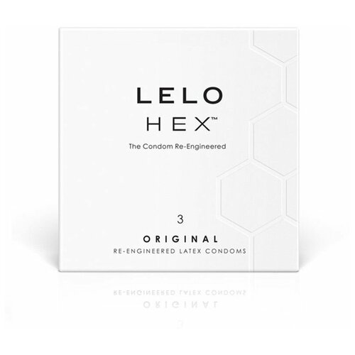 Презервативы Lelo HEX Condoms Original 3 шт.