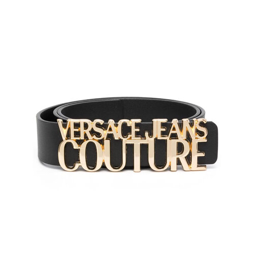 Ремень Versace Jeans Couture, размер 90, черный