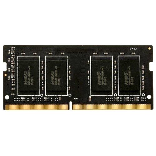 Оперативная память AMD Radeon R7 Performance 4 ГБ DDR4 SODIMM CL16 R744G2606S1S-UO