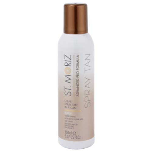 St.Moriz спрей для автозагара Advanced Pro Formula Clear spray tan in a can Medium 150 мл