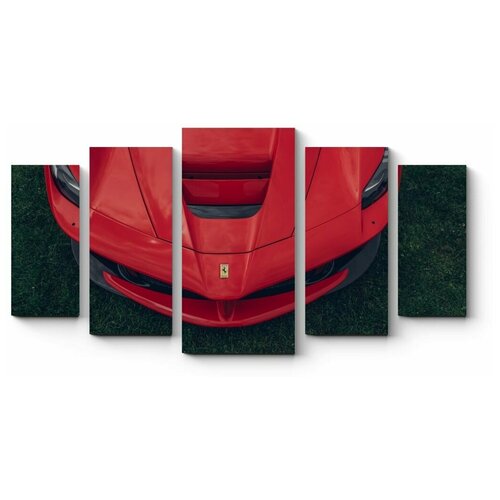 Модульная картина Капот Ferrari LaFerrari140x77