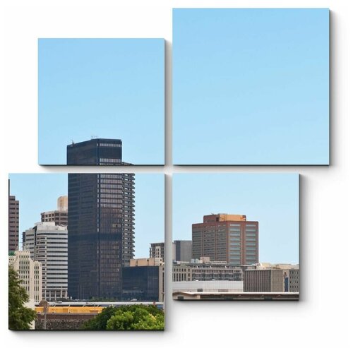 Модульная картина Городской пейзаж Кейптауна150x150