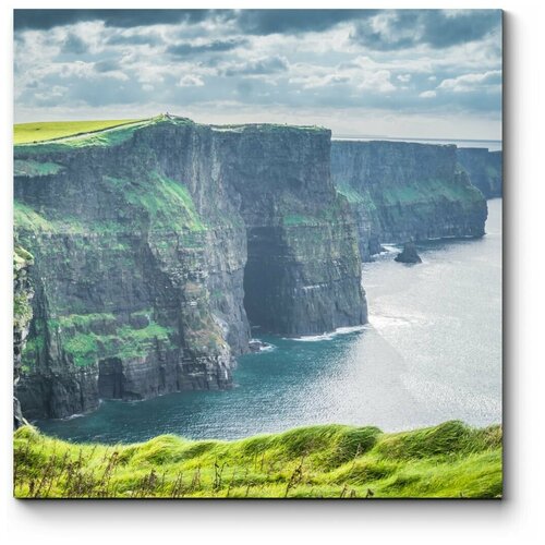 Модульная картина Двухсотметровые скалы Ирландии 50x50