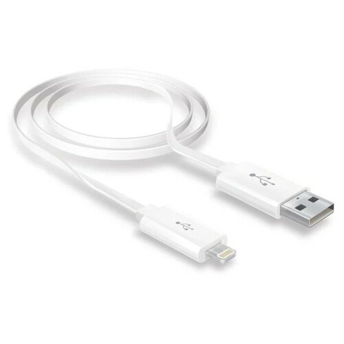 Кабель USB - Lightning Craftmann, белый, 1 м. Для iPhone, iPad, Watch и другой техники Apple