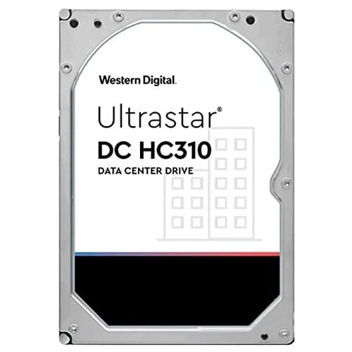 Внутренний HDD диск WD Ultrastar DC HC310 4TB, SAS, 3.5" (HUS726T4TAL5204)
