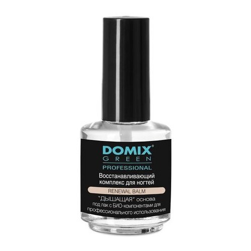 Domix Green Professional Средство для ухода Renewal Balm Восстанавливающий комплекс для ногтей, 17 мл