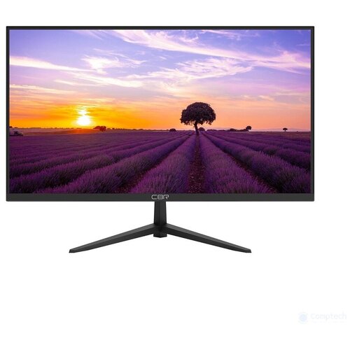 Cbr Монитор LCD Монитор 21.5" MF-2203 безрамочный, VA, FHD 1920x1080, 75Гц, 1 VGA, 1 HDMI, черный, кабель 1 HDMI 1.5м в комплекте LCD-MF2203-OPC