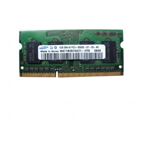 Оперативная память Samsung 1 ГБ DDR3 1066 МГц SODIMM CL7 M471B2874DZ1-CF8