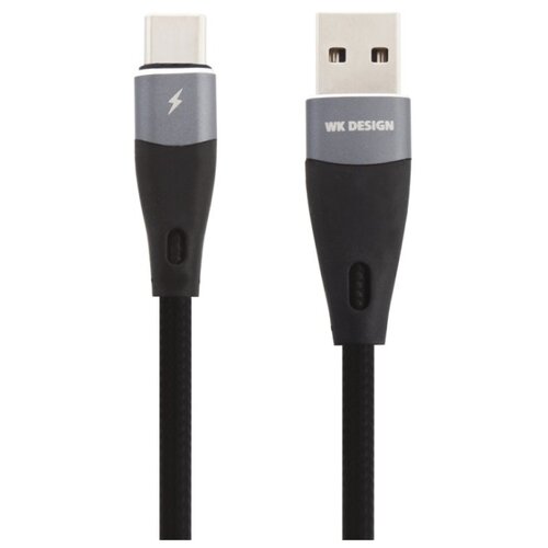 USB кабель WK Elephant Data Cable For Type-C WDC-079a 2.4A USB Type-C (черный)