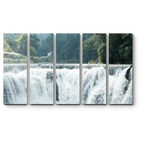 Модульная картина Водопад Шифен, Тайвань140x84