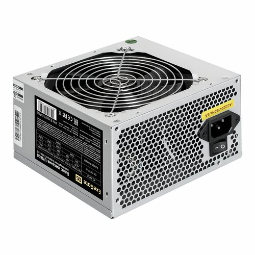 Блок питания компьютера EXEGATE 800W UN800 (ATX, 12cm fan, 24pin, 2x(4+4)pin, PCIe, 3xSATA, 2xIDE)