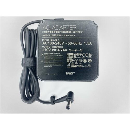 Зарядка (блок / адаптер питания) 19V 4.74A (5.5-2.5) 90W Square для ноутбука Asus N73SV / X53S / X550D / X75VC / K95V