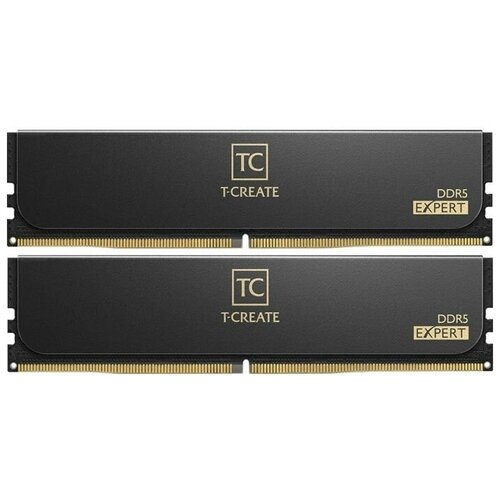 Модуль памяти Team Group 32GB (16GBx2) DDR5 6000 DIMM T-CREATE EXPERT(BK) CTCED532G6000HC38ADC01 CL38-38-38-78 1.25V