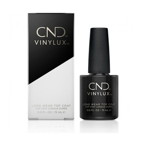 CND Верхнее покрытие Vinylux Long Wear Top Coat, бесцветный, 15 мл