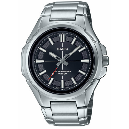 Наручные часы CASIO Collection Men MTP-RS100D-1A, серебряный, черный