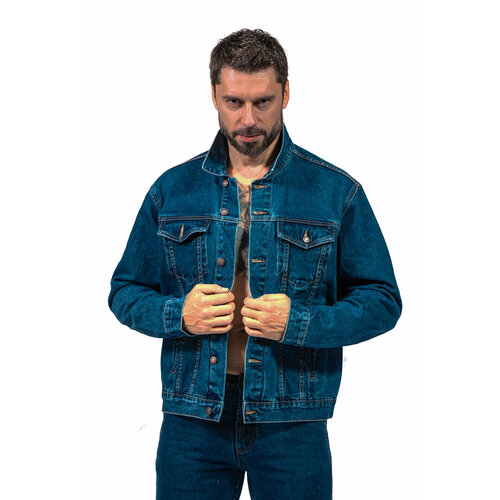 Джинсовая куртка Montana Куртка джинсовая Montana 12065SW, размер 3XL, синий