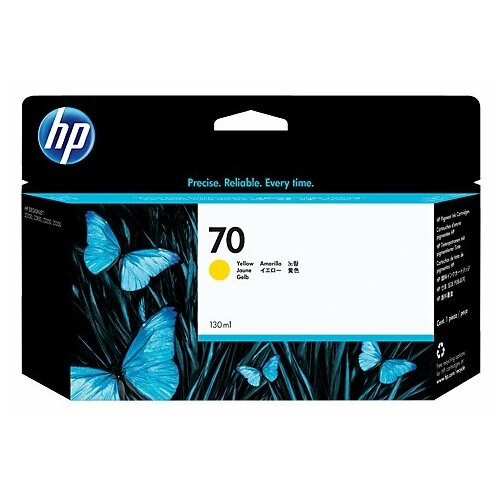 Картридж HP C9454A, 800 стр, желтый