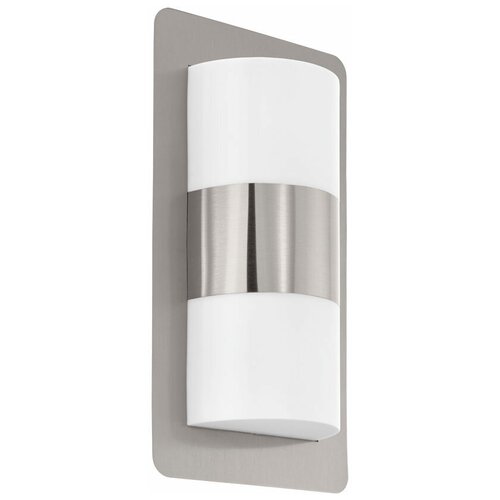 EGLO Уличный светильник Cistierna 98085, E27, 20 Вт, цвет арматуры: серый, цвет плафона белый