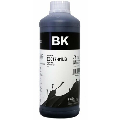 Чернила в канистре для картриджей Epson T6731/T6741, InkTec E0017, 1Литр, Black