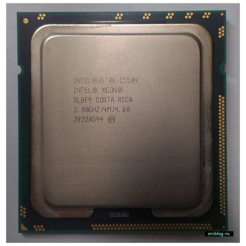 Процессор Intel Xeon E5504 Gainestown LGA1366,  4 x 2000 МГц, OEM