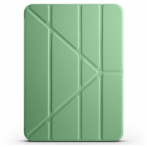 Чехол для iPad 10 10.9" (2022) с охлаждением Y-cложение зеленый матча