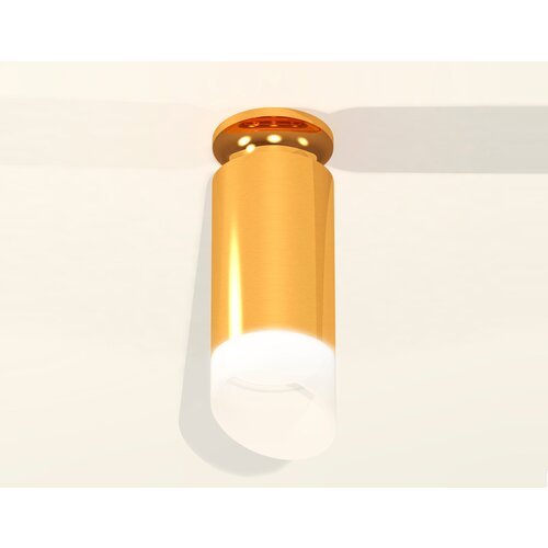Комплект накладного светильника с акрилом XS6327083 PYG/FR золото желтое полированное/белый матовый MR16 GU5.3 (N6905, C6327, N6256)