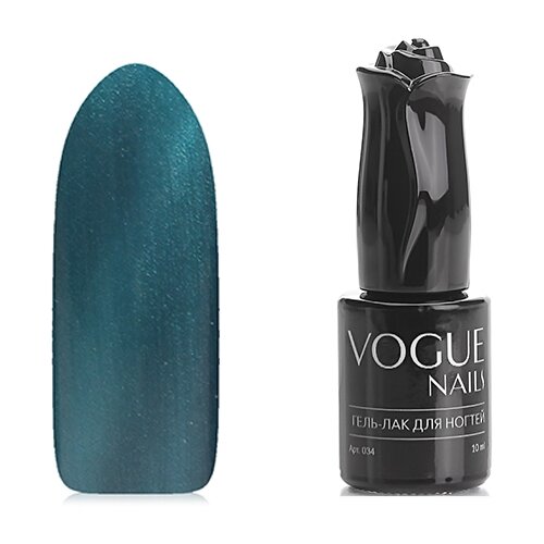 Vogue Nails Гель-лак Драгоценная шкатулка, 10 мл, 42 г, Морской аквамарин