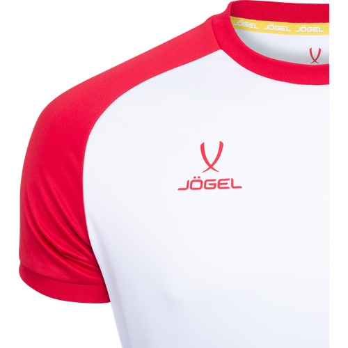 Футболка спортивная Jogel, размер YXS, белый, красный