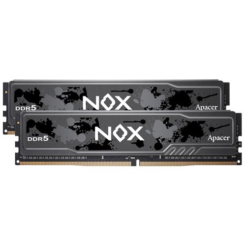 Оперативная память Apacer NOX DDR5 6000 МГц DIMM CL40 AH5U32G60C512MBAA-2