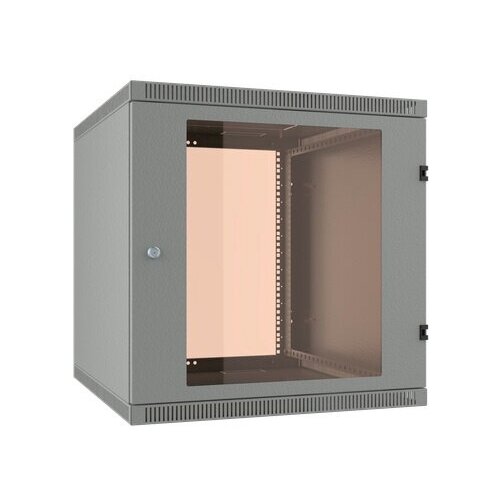 Шкаф коммутационный C3 Solutions WALLBOX LIGHT 15-66 G (NT176982) настенный 15U 600x650мм пер. дв. стекл несъемн. бок. пан. направл. под закл. гайки 55кг серый 600мм 30кг 744мм IP20 сталь