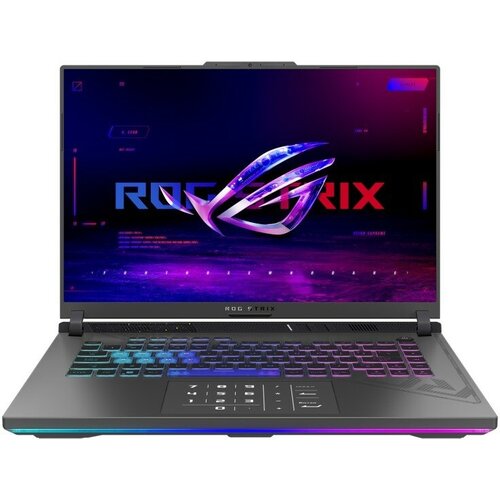 Ноутбук ASUS ROG Strix G16 G614JI-N4083 Intel Core i9 13980HX 2200MHz/16"/2560x1600/16GB/1024GB SSD/NVIDIA GeForce RTX 4070 8GB/Без ОС (90NR0D42-M003W0) Grey