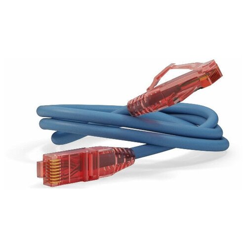 Патч-корд Hyperline PC-LPM-UTP-RJ45-RJ45-C5e-0.3M-LSZH-BL U/UTP, Cat.5е, LSZH, 0.3 м, синий