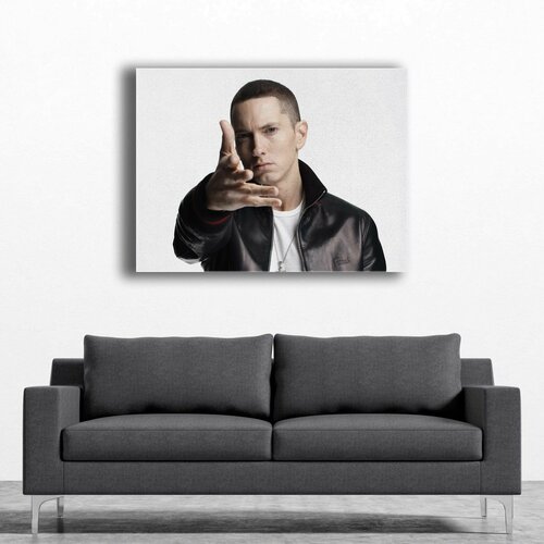 Интерьерная картина на холсте / Репер / Eminem 30*40