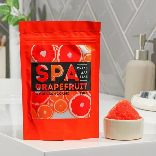 Соляной скраб для тела "SPA grapefruit", 250 г