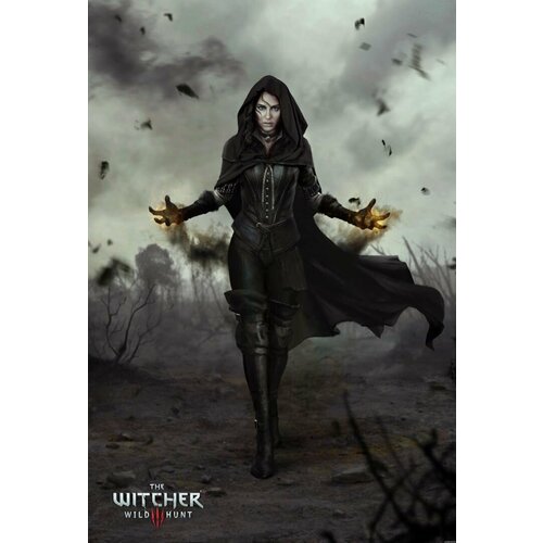 Плакат, постер на бумаге The Witcher/Ведьмак. Размер 60 на 84 см