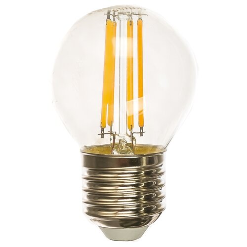Лампа Gauss LED Filament Шар E27 7W 550lm 2700K 105802107 15869276