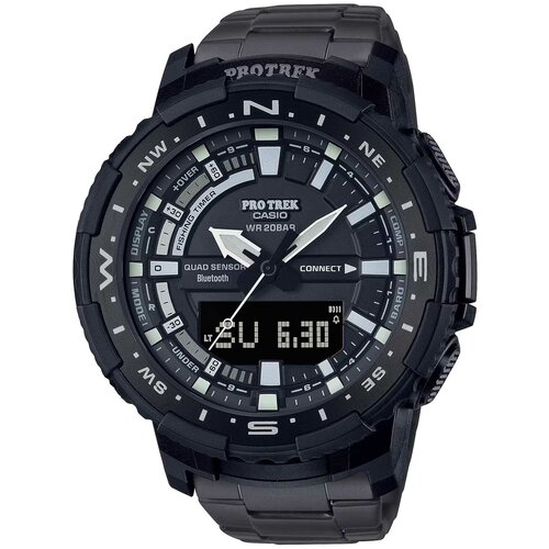 Наручные часы CASIO Pro Trek Японские Pro-Trek PRT-B70YT-1, черный