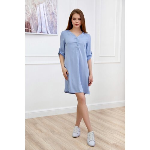 Платье Lika Dress, размер 58, голубой