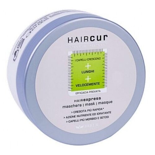 Brelil Professional HairCur Intensive Treatment Маска для ускорения роста волос, 200 мл, банка