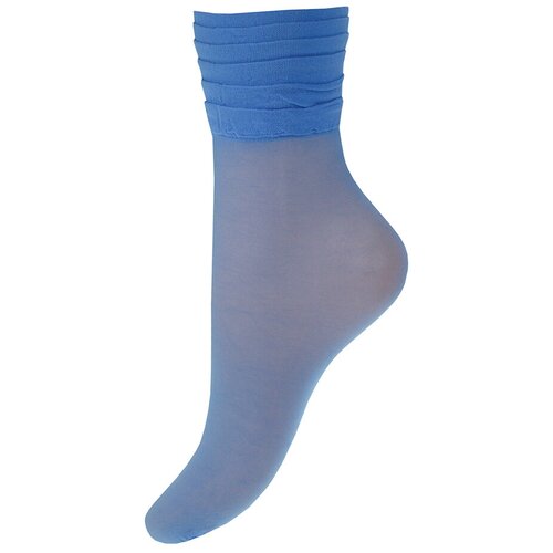 Носки Mademoiselle, 20 den, размер UNICA, голубой