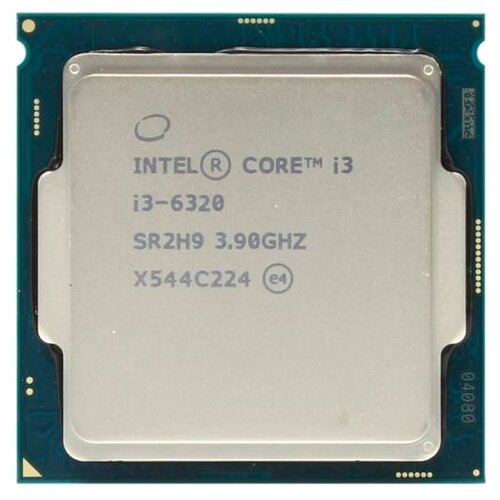 Процессор Intel Core i3-6320 Skylake LGA1151,  2 x 3900 МГц, OEM
