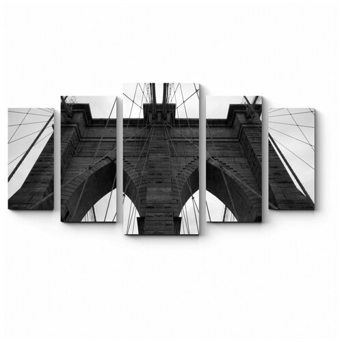 Модульная картина Мост в вечность 100x55