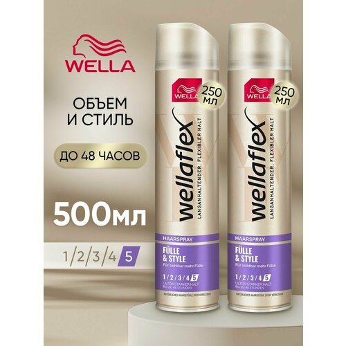 Лак для укладки волос Wellaflex профессиональный стайлинг