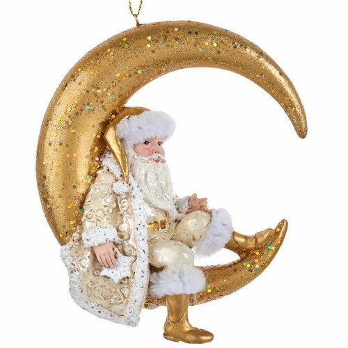 Kurts Adler Елочная игрушка Санта Клаус - Christmas Miracles 11 см, подвеска E0836