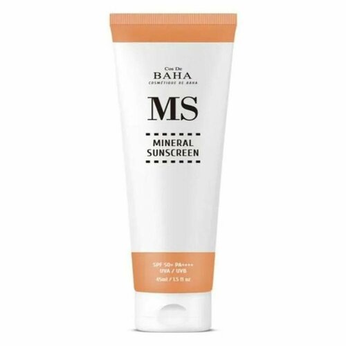 Солнцезащитный крем для лица Cos De BAHA Mineral Sunscreen (MS), Корея 45мл