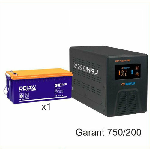 Энергия Гарант-750 + Delta GX 12-200