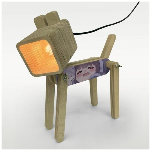 Настольная лампа светильник "Собака" модель аниме - 1114