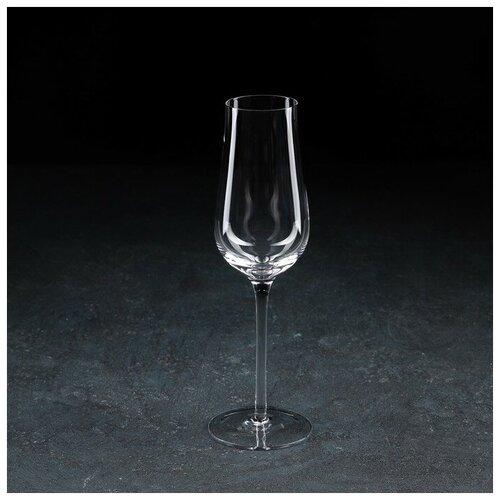 Бокал стеклянный для вина Magistro «Анси», 250 мл, 23,3×4,8 см